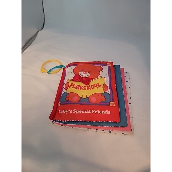 Playskool | Toys | Vintage Playskool 987 Babys First Book Soft Cloth ...